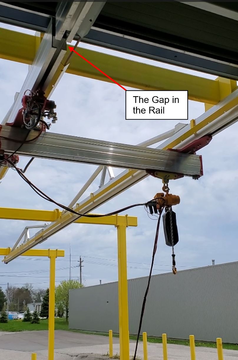 Indoor-Outdoor Crane | Givens Engineering Inc.