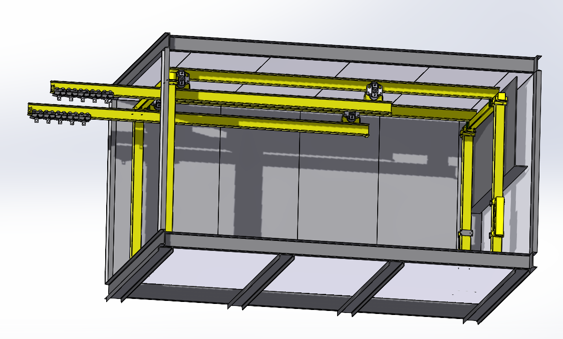 Telescoping Bridge Cranes | Givens Engineering Inc.