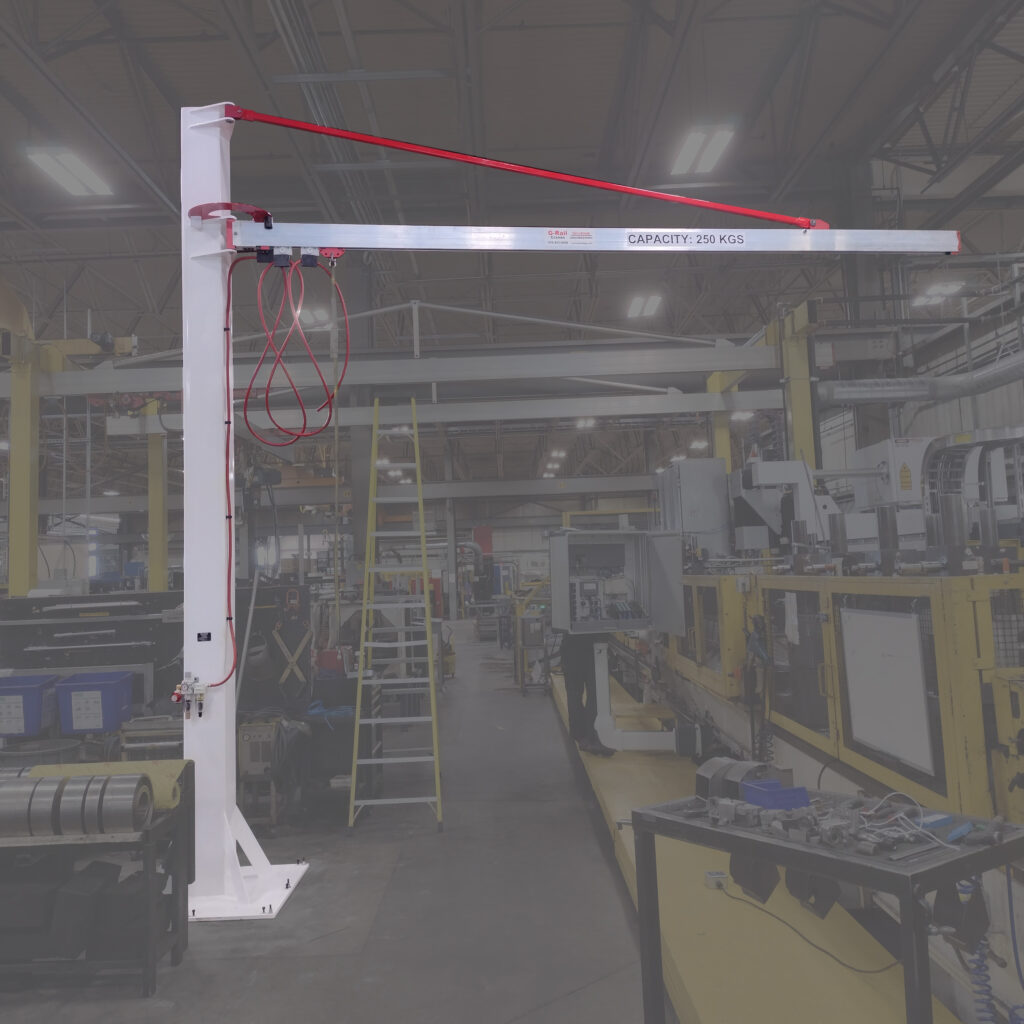 Foundation-less Jib Cranes | Givens Engineering Inc.