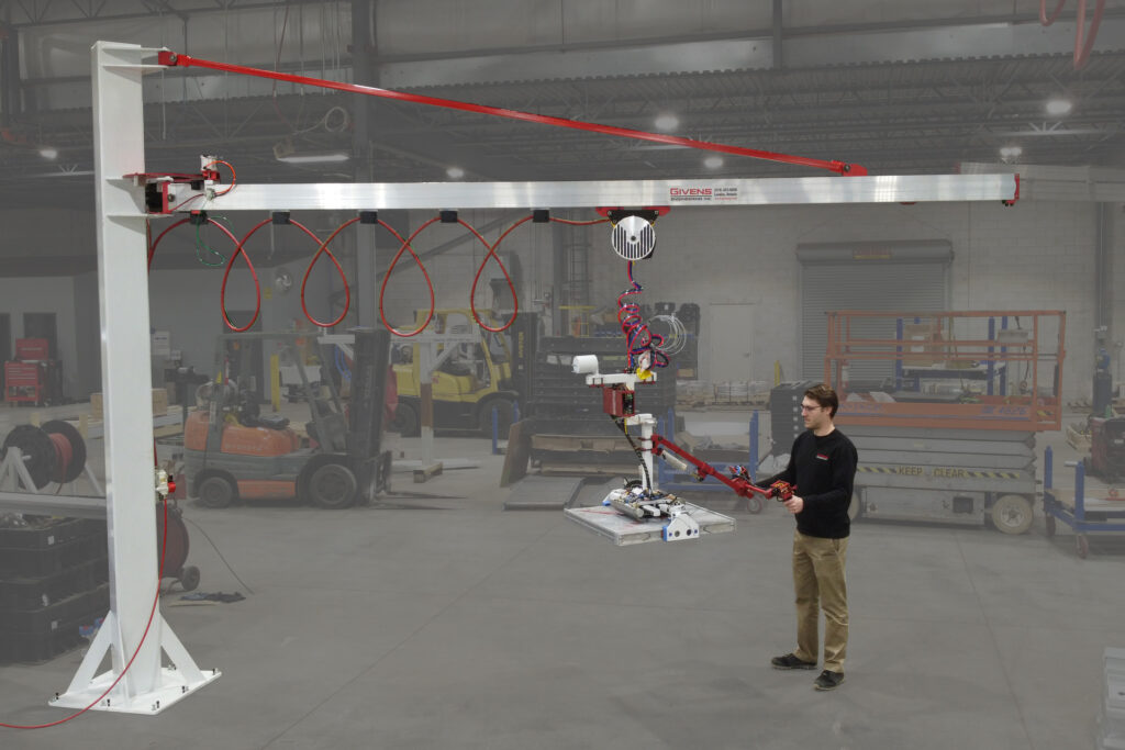 Foundation-less Jib Cranes | Givens Engineering Inc.